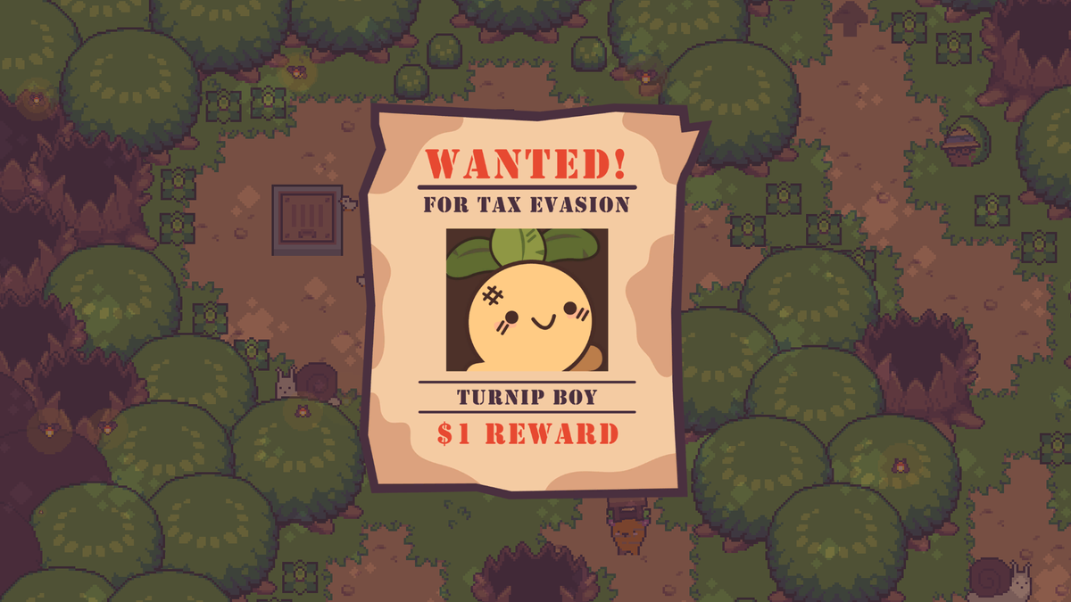 Turnip Boy Commits Tax Evasion is an upcoming adventure game about just ...