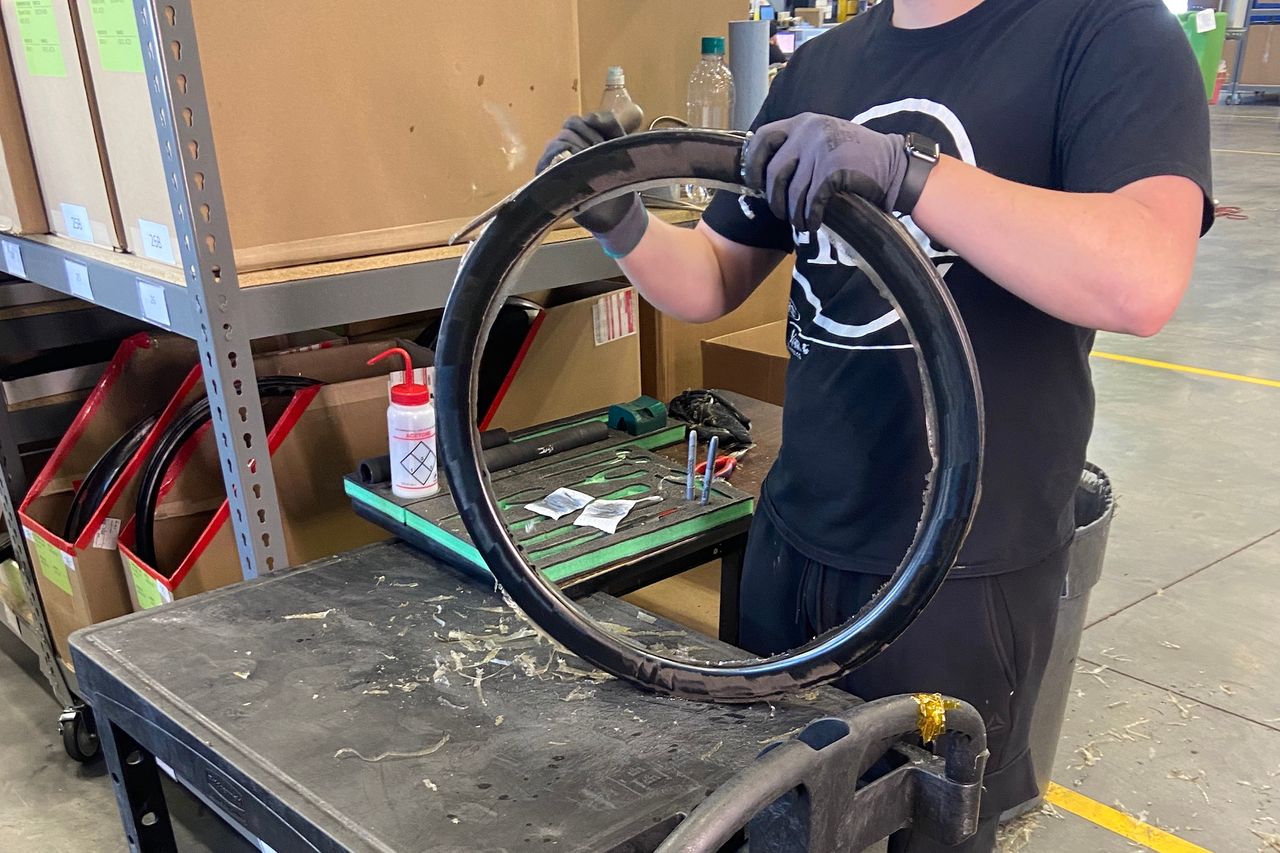 From raw materials to a rideable wheel in less than 2 hours: how ...