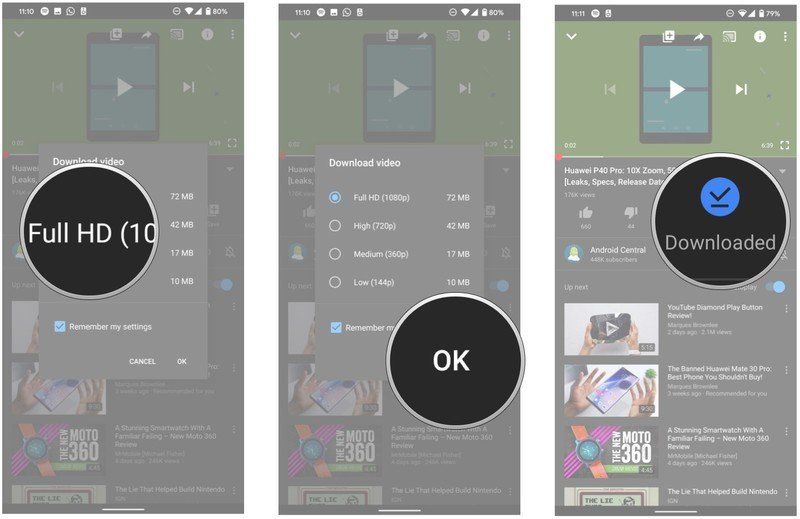 How to download YouTube videos to watch offline | Android Central