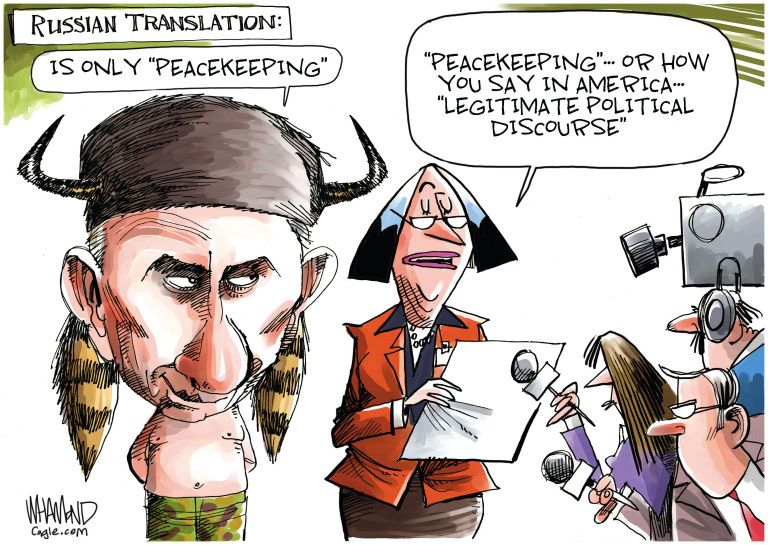 7 cartoons about Putin's invasion of Ukraine | The Week