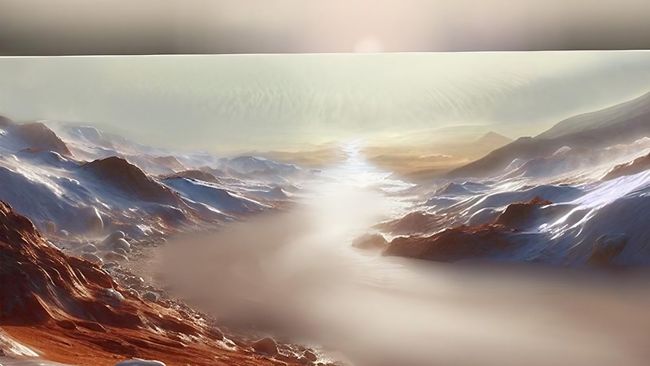 On ancient Mars, carbon dioxide ice kept the water running. Here's how ...