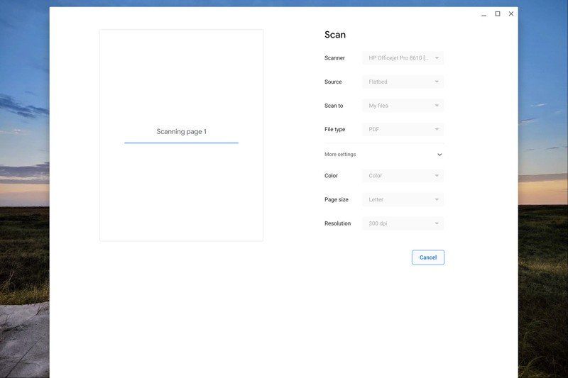 How to scan documents with a Chromebook | Android Central