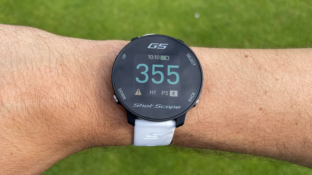 Shot Scope G5 GPS Watch Review | Golf Monthly
