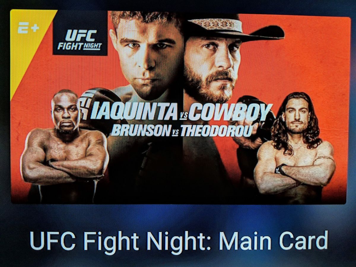 Watch Iaquinta-Cowboy on UFC Fight Night May 4 in the USA | What to Watch