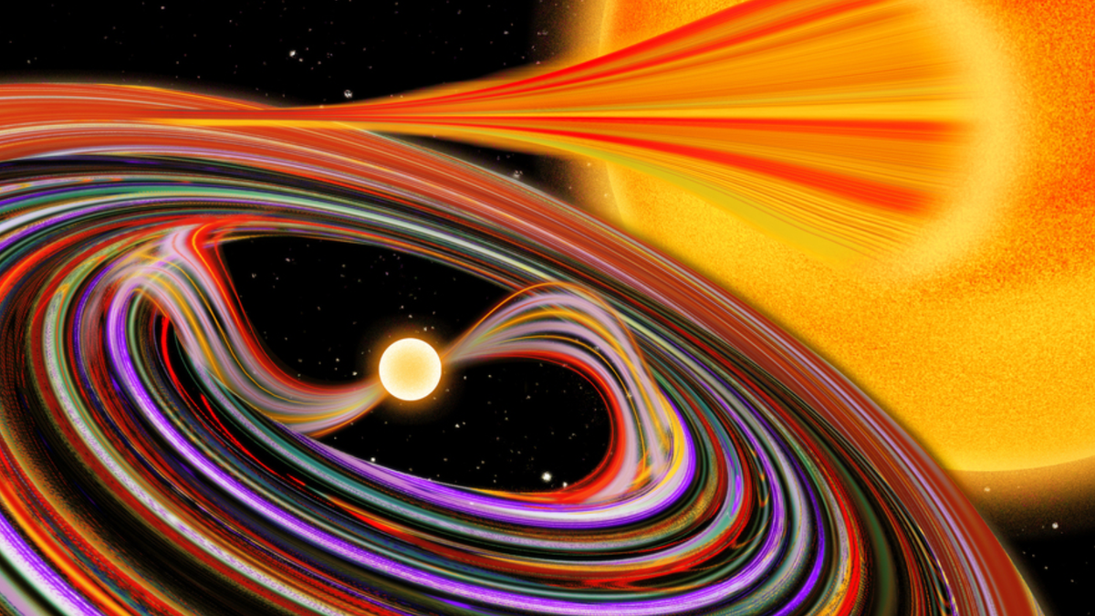 Scientists get 1st good look at a 'vampire star' feeding on its victim ...