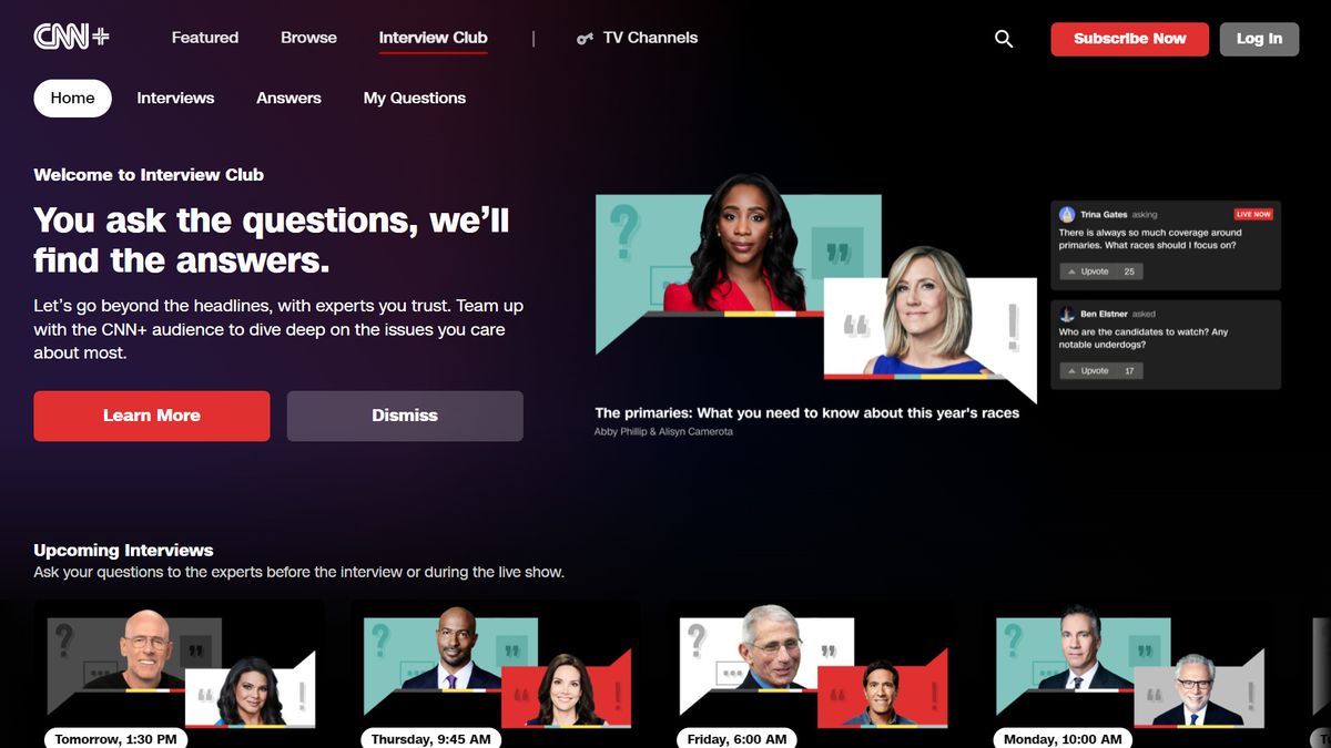 New CNN Plus streaming service wants to be the Netflix of news content ...