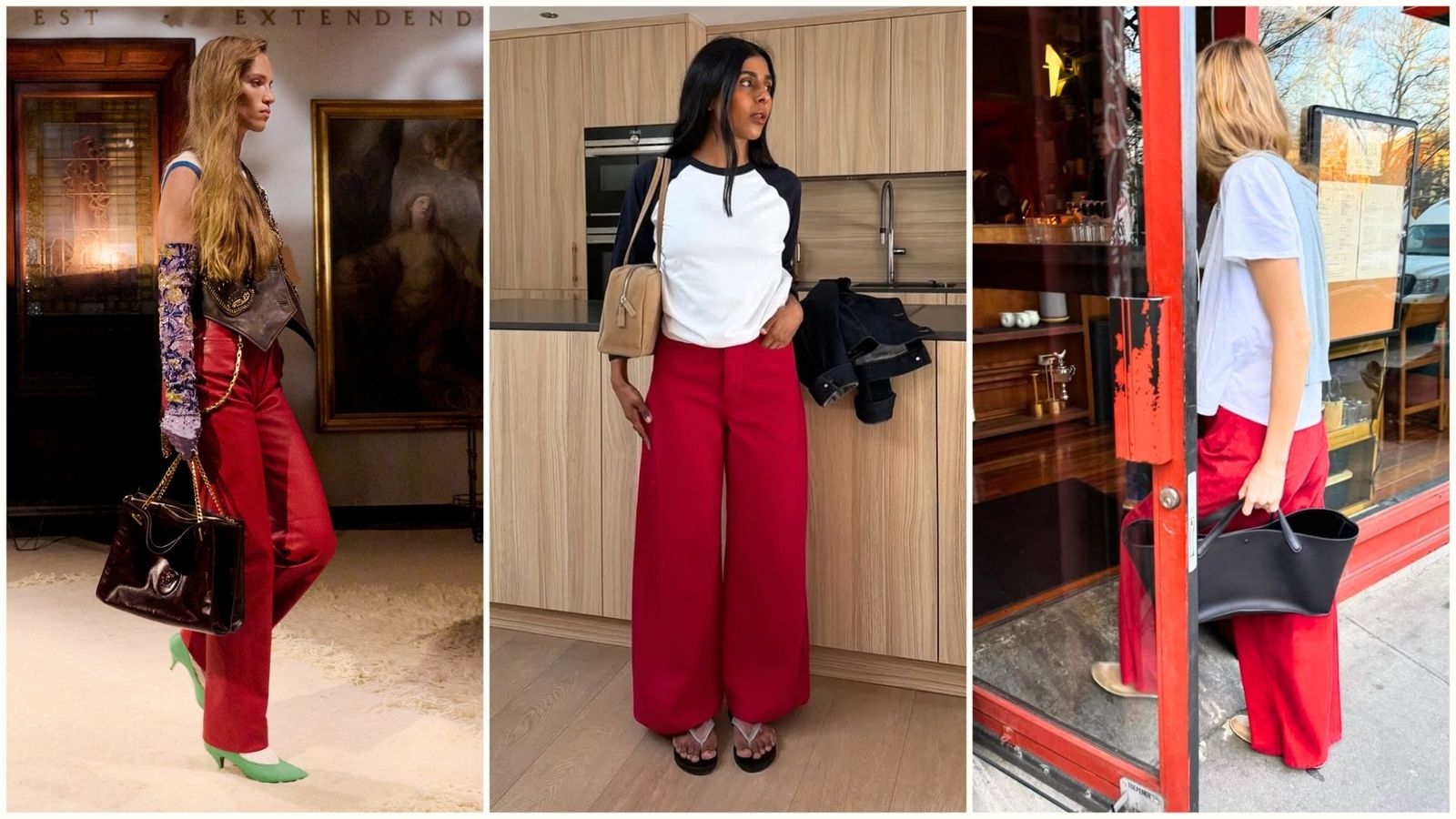 From Versace to Zara—Red Jeans Are Summer's Top Denim Trend | Who What Wear