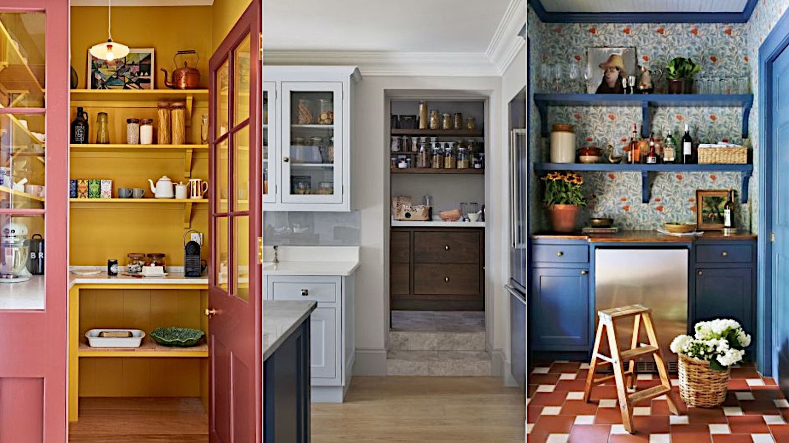 Should a pantry be the same color as a kitchen?