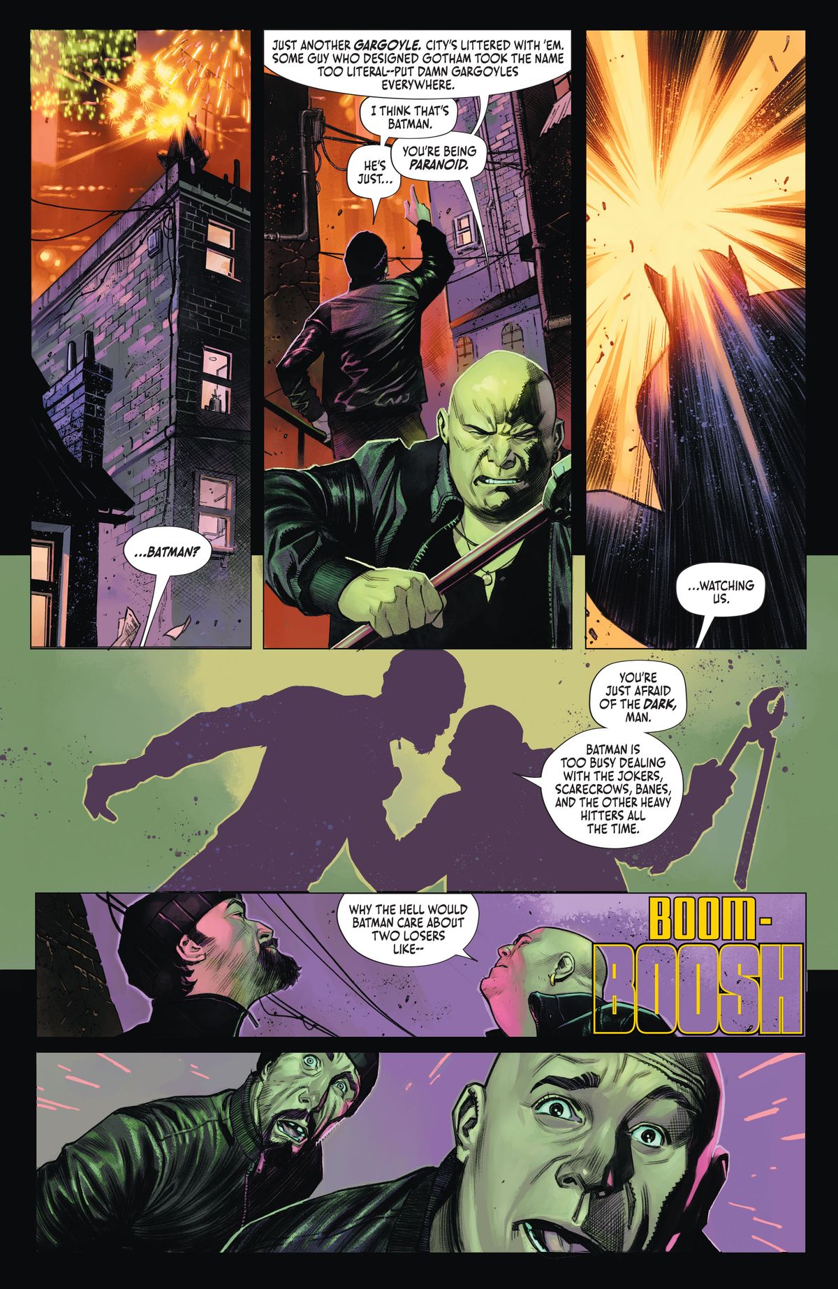 Batman vs. the new DC villain Abyss begins in Batman #118 preview ...