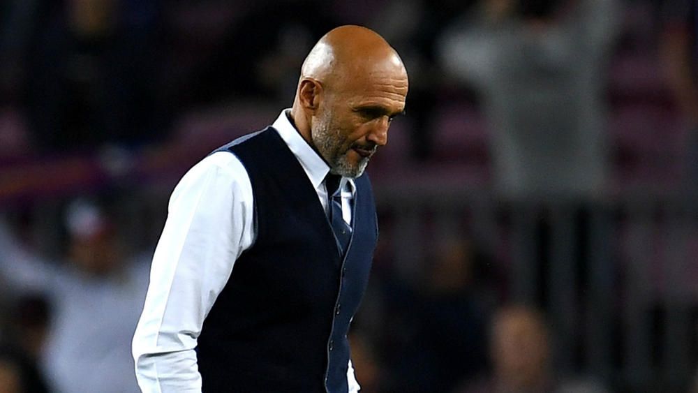 Spalletti sad over 'not brave' Inter display at Camp Nou | FourFourTwo