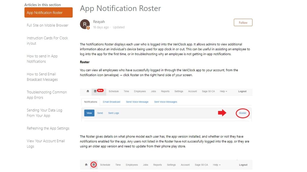 VeriClock employee monitoring software | TechRadar