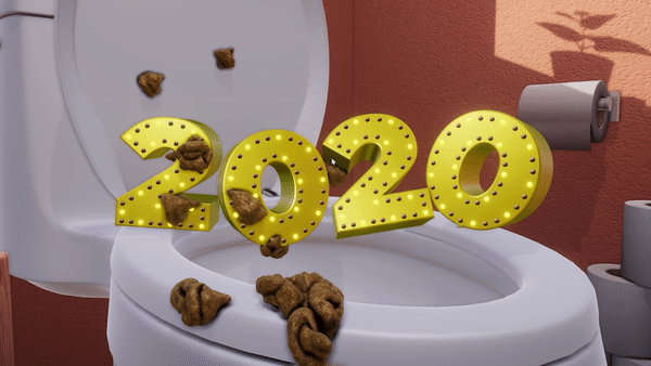 This $2 game lets you throw turds at the year 2020 while gentle piano ...