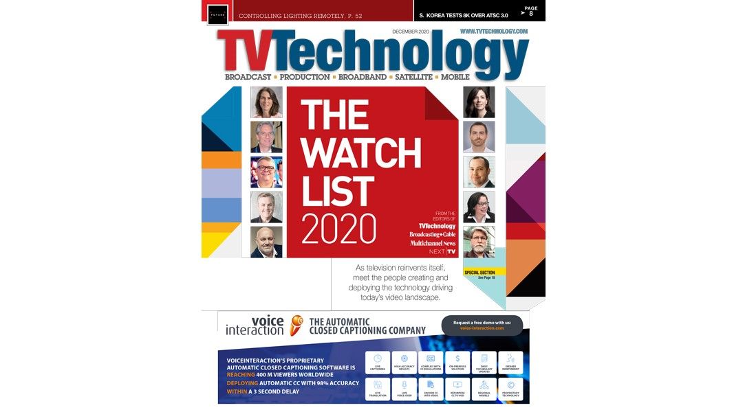 Inside TV Technology’s December 2020 Issue | TV Tech
