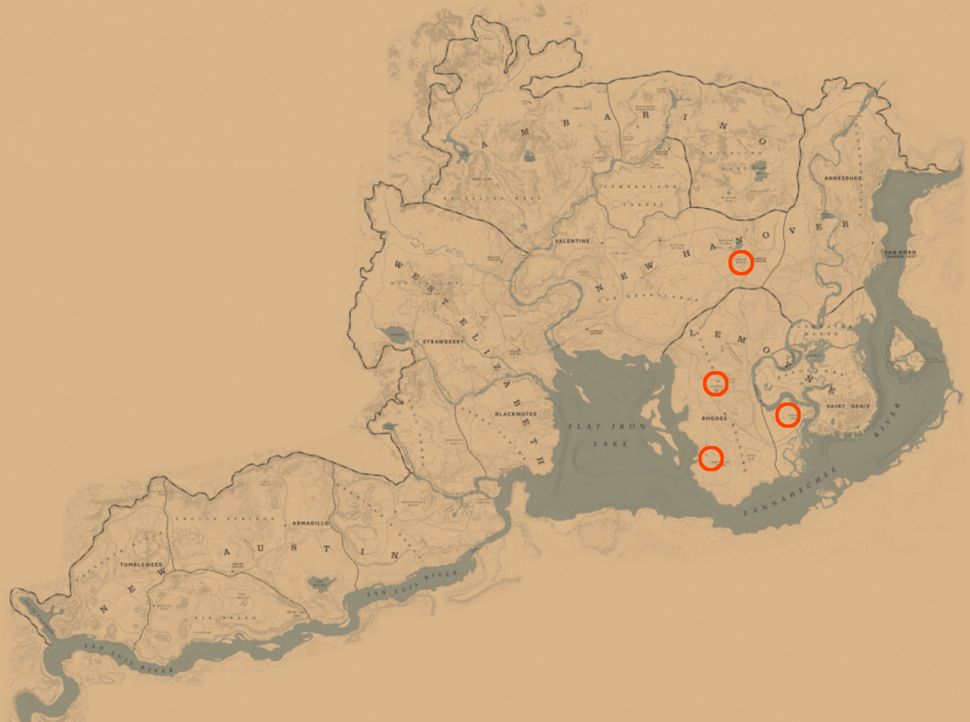 Red Dead Redemption 2 Animals: Heron - Rabbit - Red Dead Redemption 2 ...