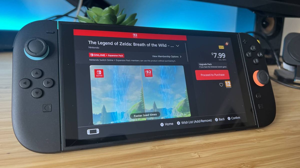 Nintendo Switch 2 game upgrades explained | GamesRadar+