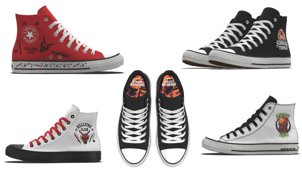 Converse x Stranger Things custom shoe collection is out in less than a ...