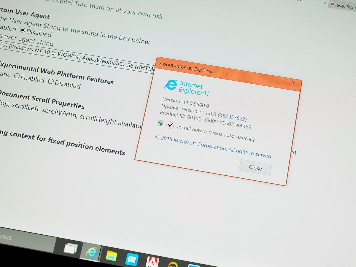 Internet Explorer security fix heads out in new Windows 10 cumulative ...