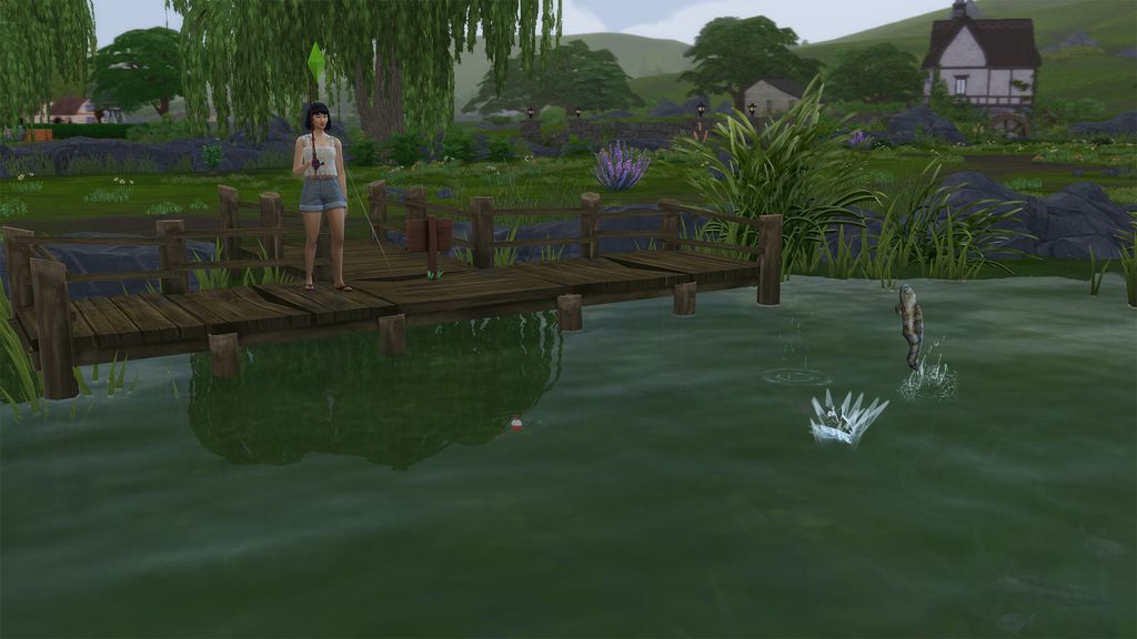 How to build a pond in The Sims 4 | GamesRadar+