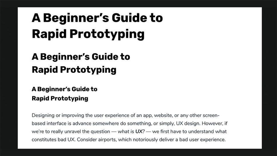 Master the golden rules of UI design | Creative Bloq