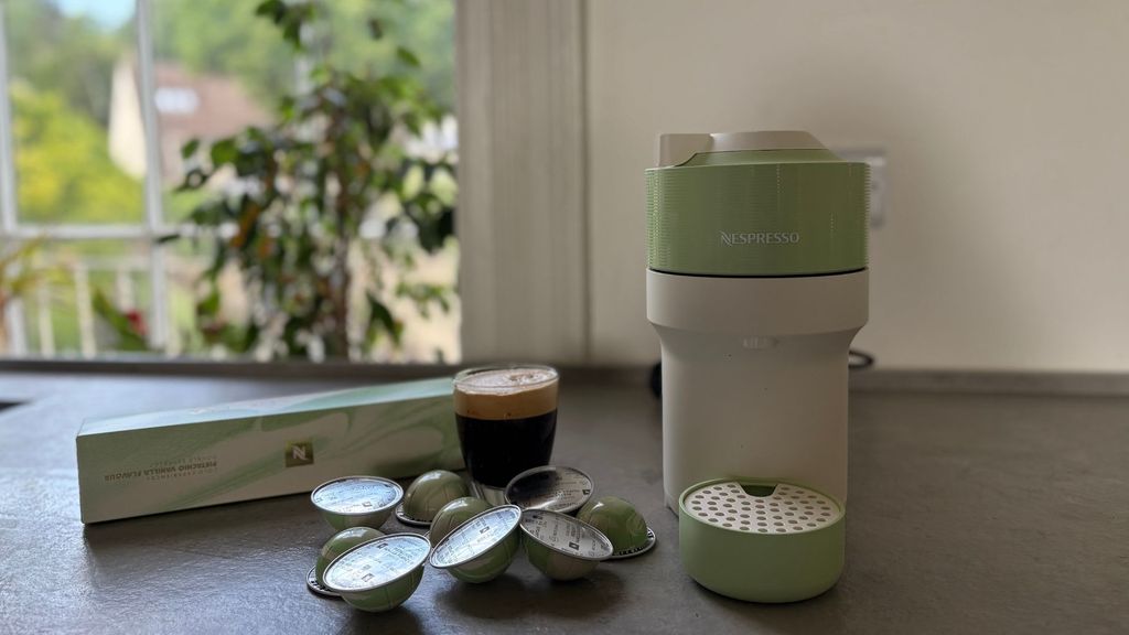 Nespresso Vertuo Pop Pistachio review: petite and chic | Woman & Home