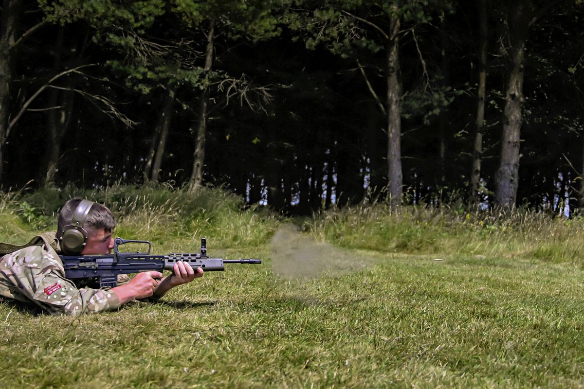 What takes over 71,922 shots but only 500 bullets? Catching a bullet ...