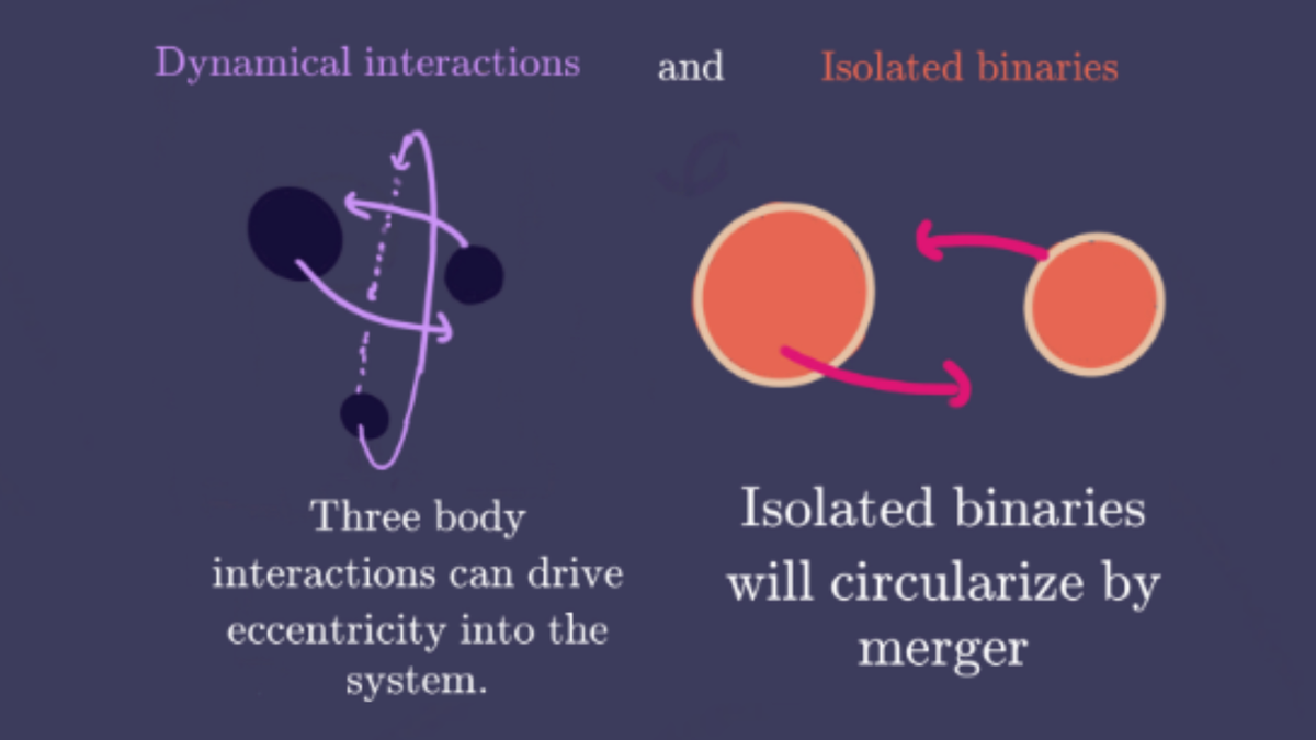 Some binary black holes may roll around each other in egg-shaped orbits ...