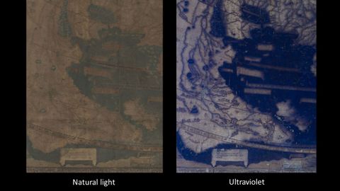 Photos: Christopher Columbus Likely Saw This 1491 Map | Live Science