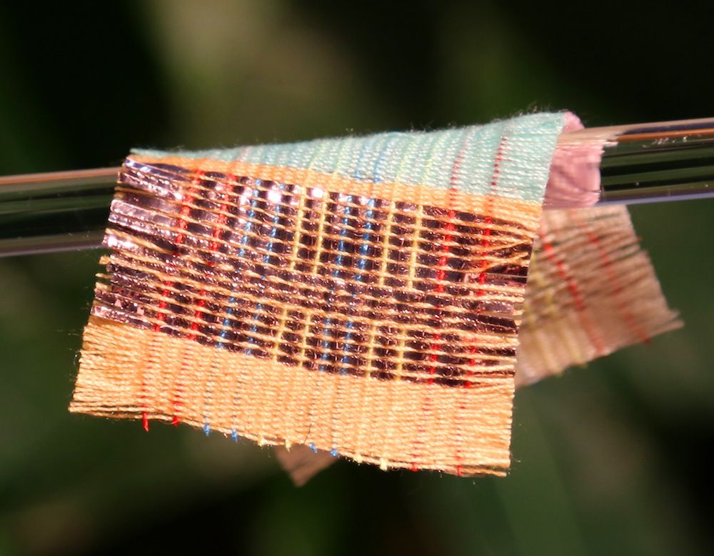 'Smart Textile' Turns Body Movements Into Power Source | Live Science