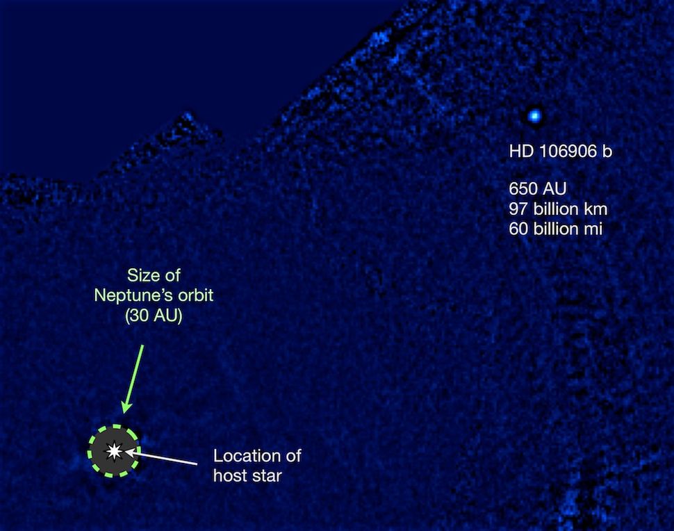 Giant Alien Planet Discovered in Most Distant Orbit Ever Seen | Space
