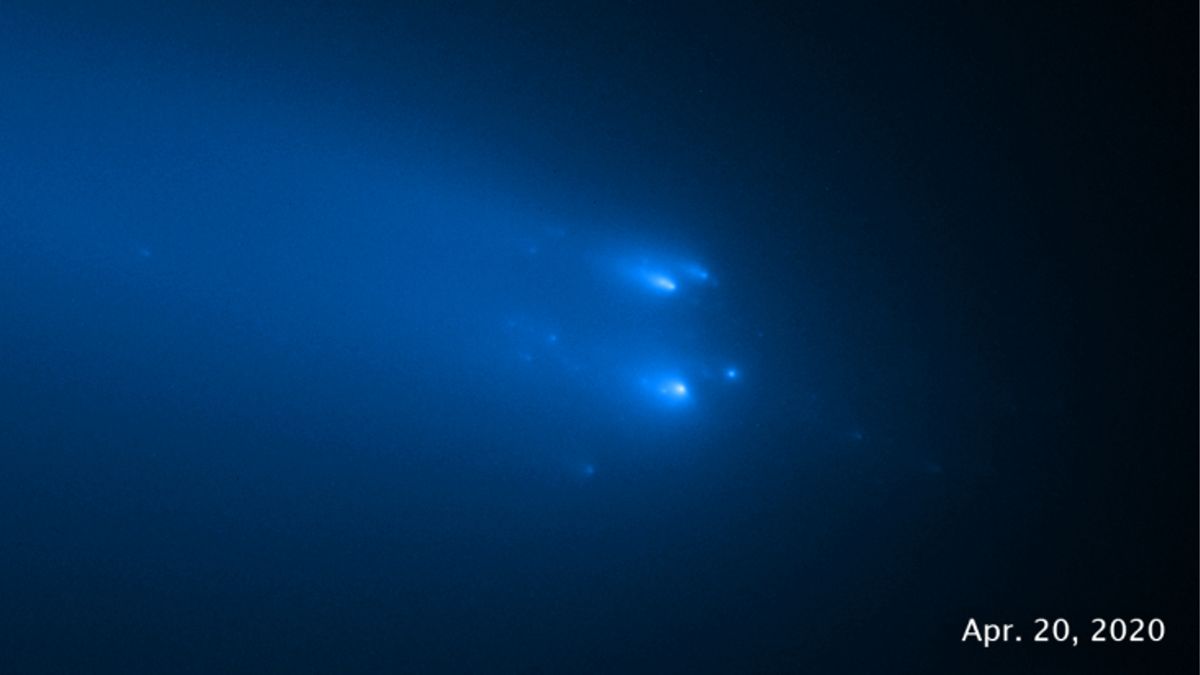 Comet predicted to light up Earth's skies this fall may be falling ...