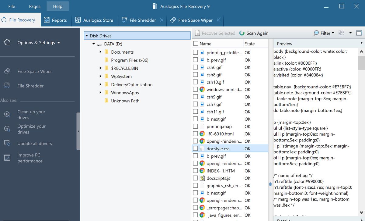 Auslogics File Recovery review: powerful Windows data rescue | TechRadar