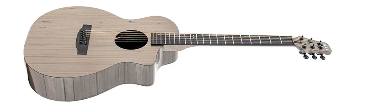 Guitar World Gushes Over New KLOS Grand Cutaway Mini in Carbon Timber ...