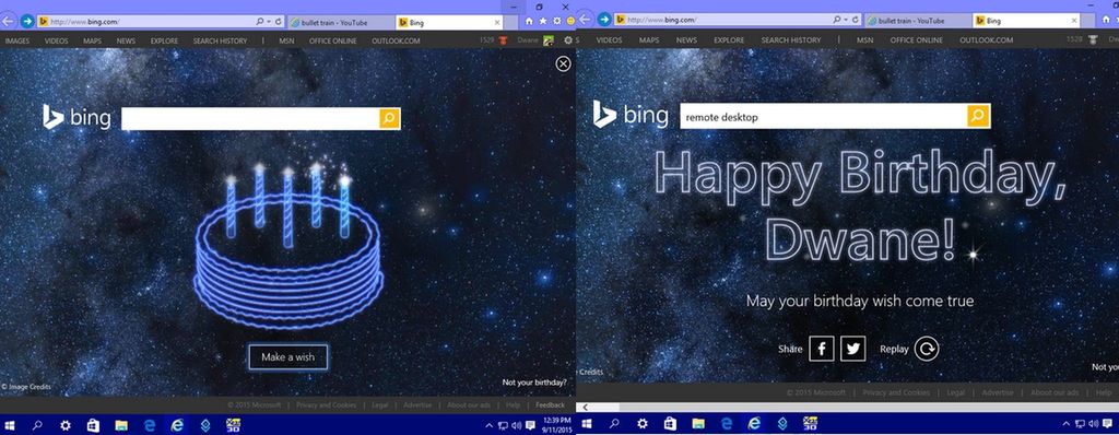 Bing will now wish you a happy birthday with a digital cake | Windows ...