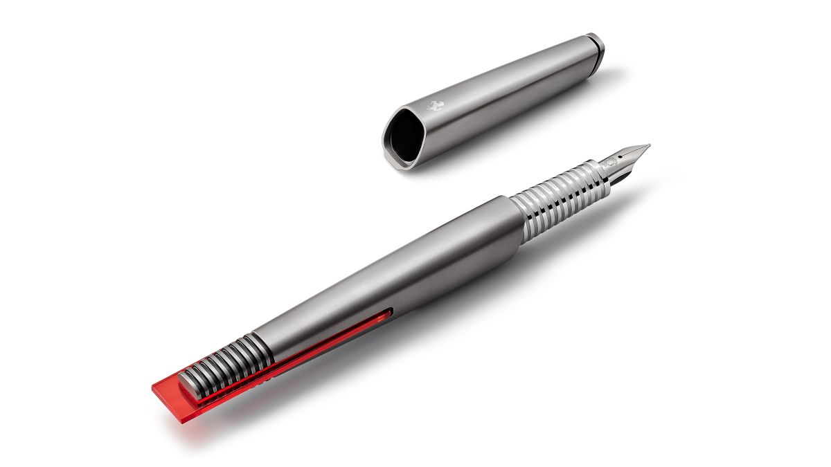 Ferrari and Montblanc team up for supercar-inspired titanium pen | T3