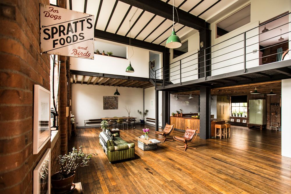 Explore An Industrial-Style Factory Conversion In Bow, east London