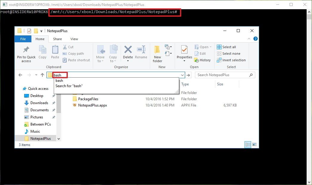 How to launch Bash shell from right-click context menu on Windows 10 ...