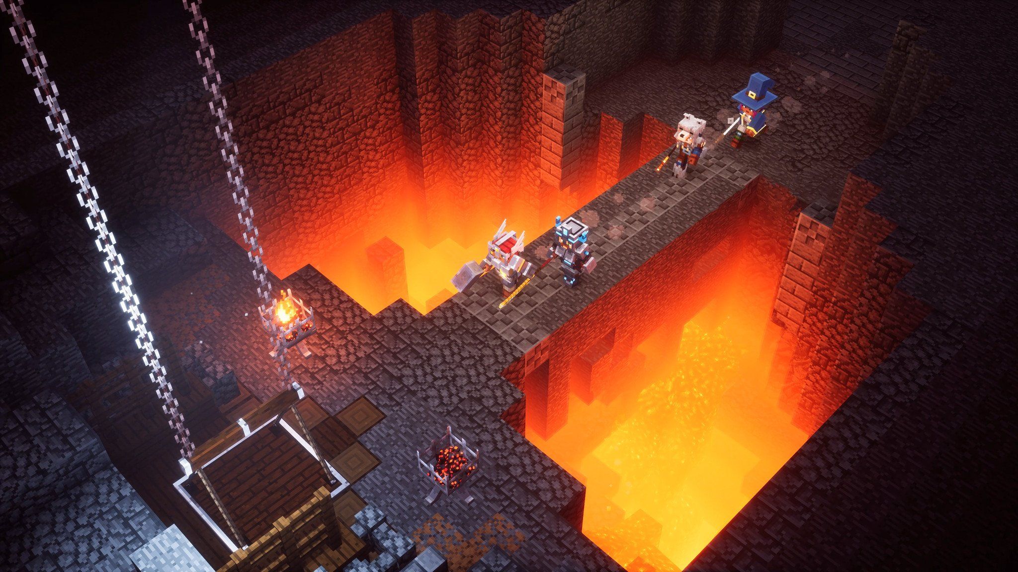Minecraft Dungeons guide: How to use the fishing rod in combat ...