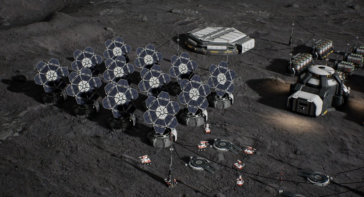 This combo of Surviving Mars with factory building has you automate and ...