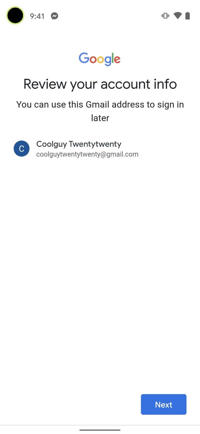 How to set up a new Google account | Android Central