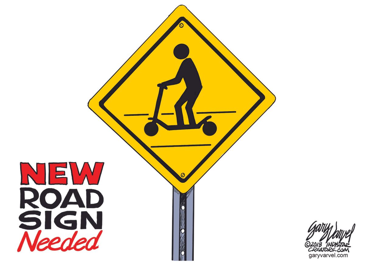 U.S. Scooter road sign | The Week