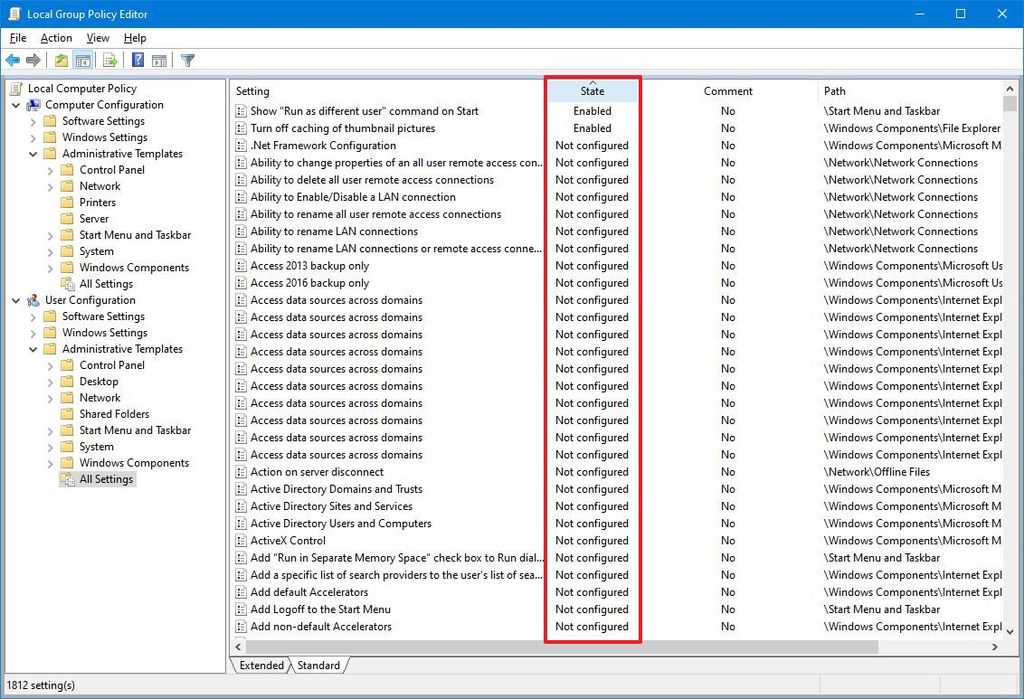 Windows 10 reset all Local Group Policy settings process | Windows Central