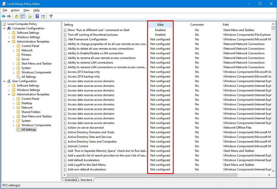 Windows 10 reset all Local Group Policy settings process | Windows Central