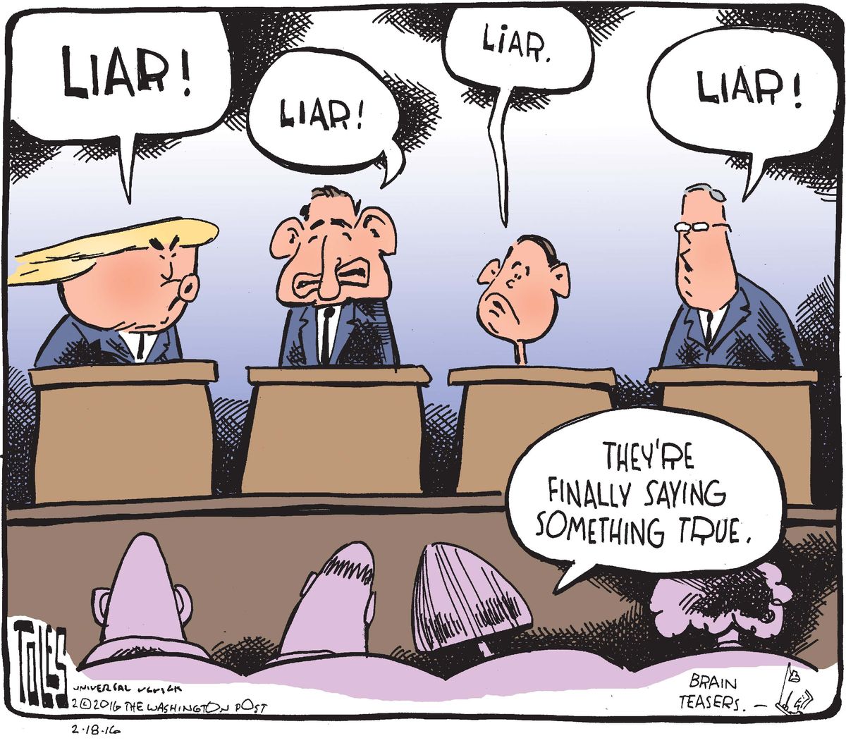 Political Cartoon U.S. GOP Decision 2016 | The Week