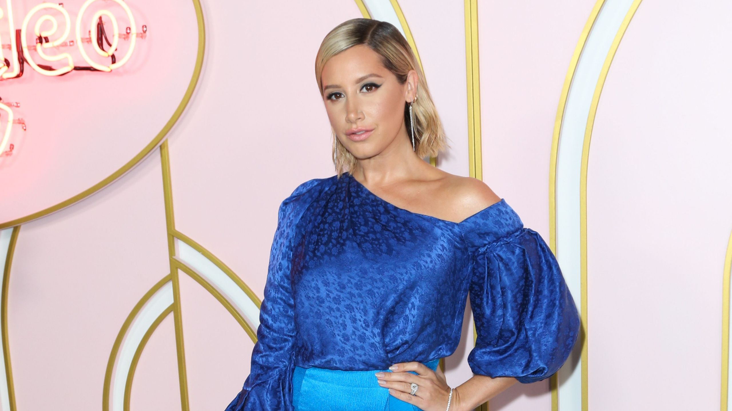 Ashley Tisdale's bathroom brings together two major trends | Real Homes