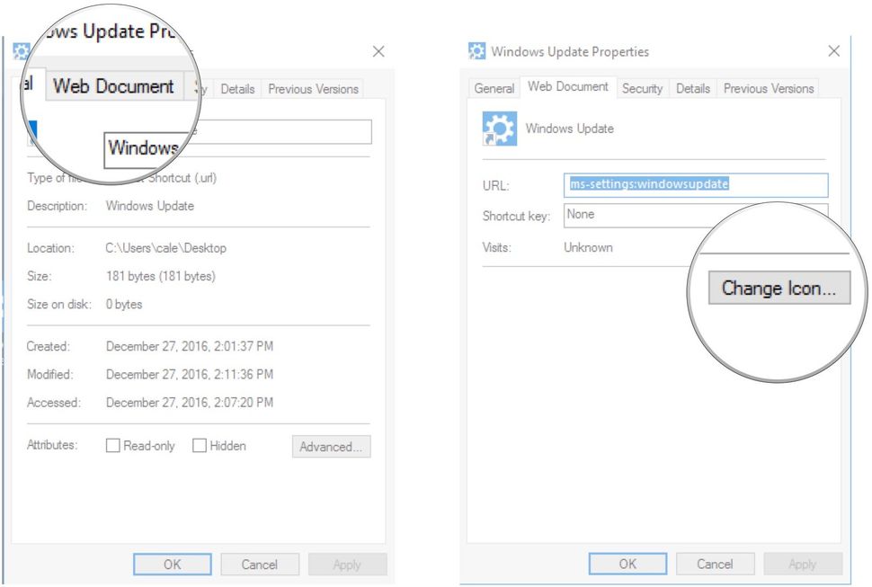 How to create a shortcut to Windows Update in Windows 10 | Windows Central