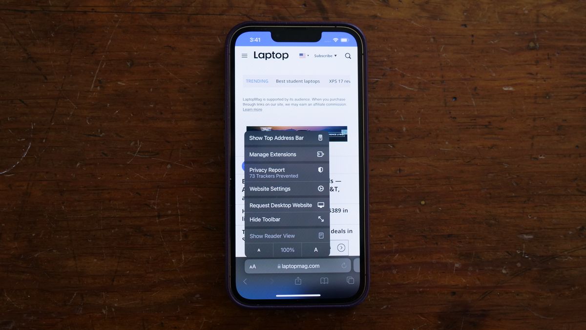 iOS 15 tips: How to move the address bar back to the top of the Safari ...