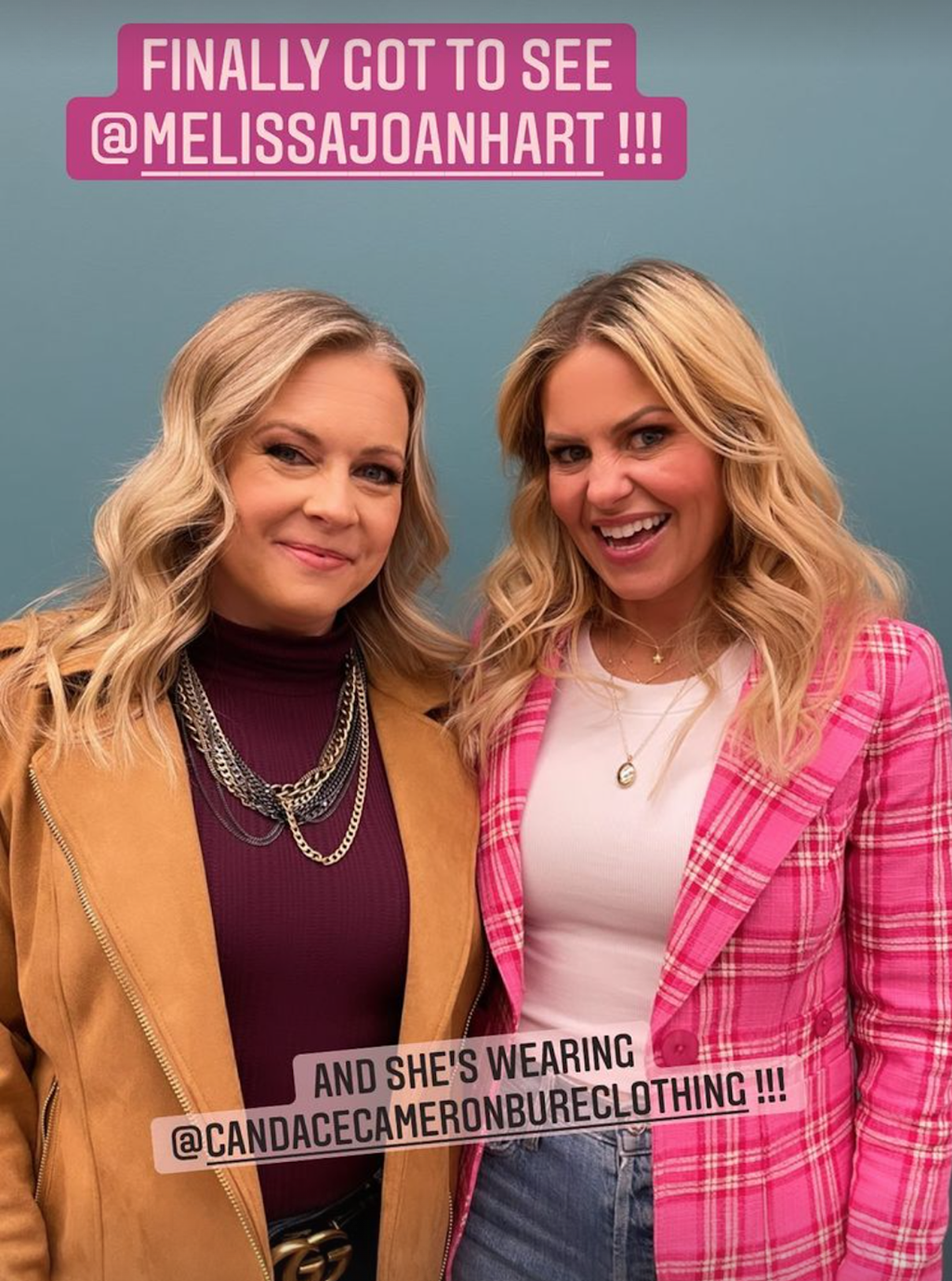 Holy ‘90s, Candace Cameron Bure Shares A+ Pics With Full House Co-Stars ...