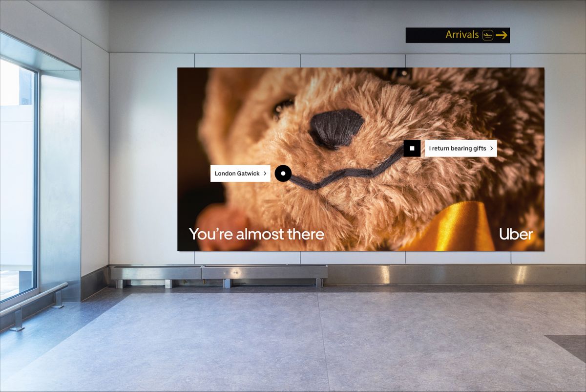Clever Uber ads poke fun at holiday tropes | Creative Bloq