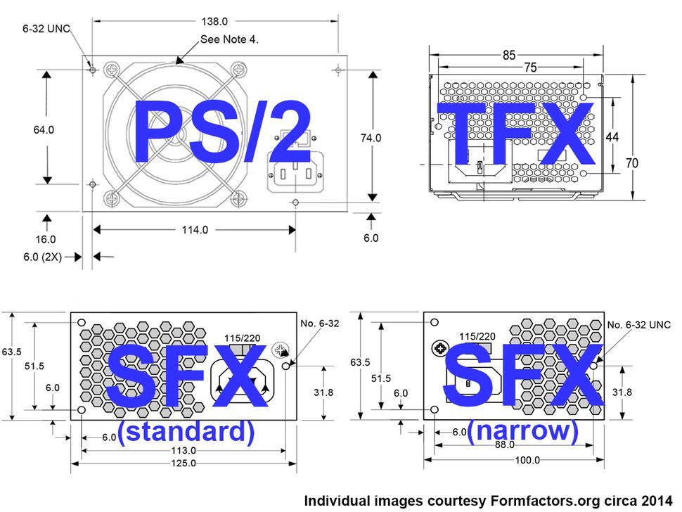 A Basic Guide To Motherboard, Case and Power Supply Form Factors | Tom ...