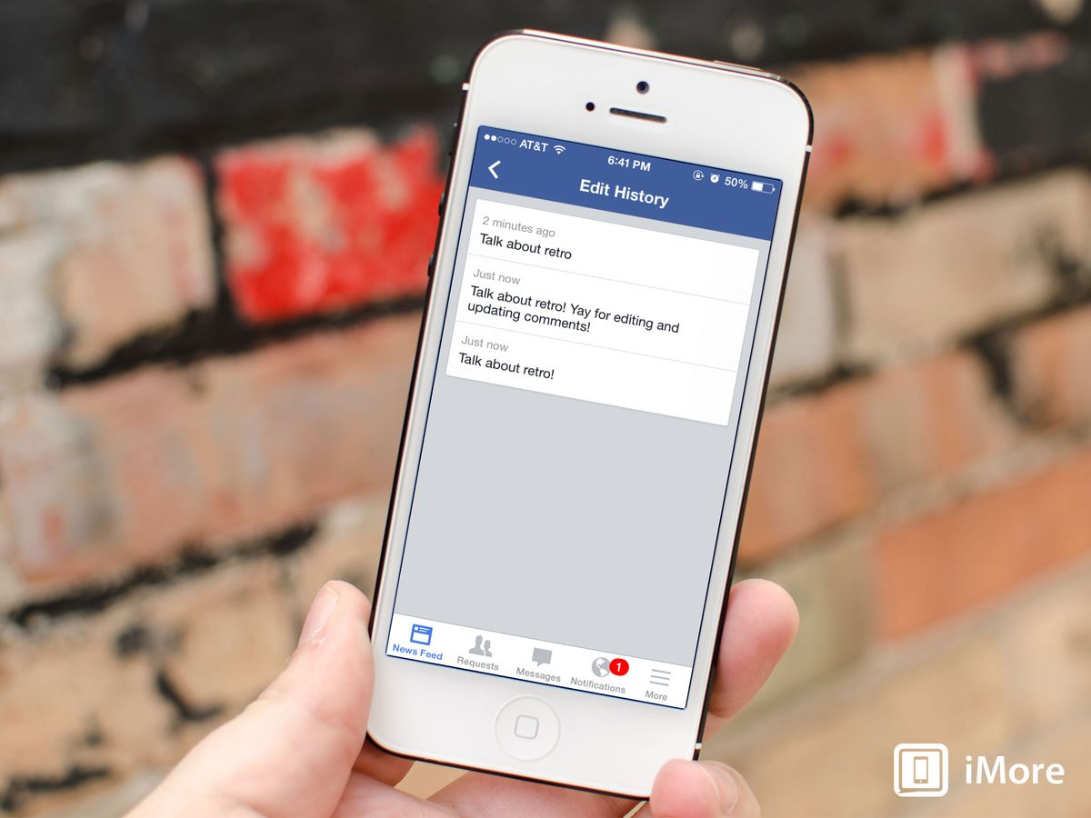 Facebook for iOS updated, finally lets you edit comments, add photos to ...